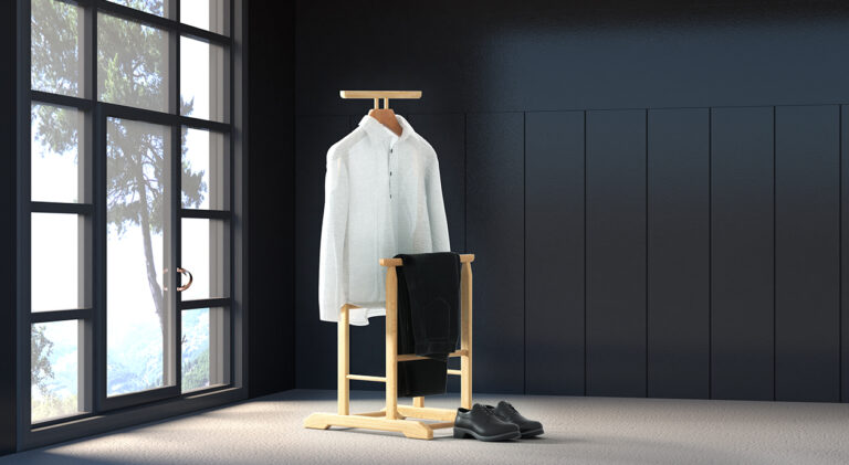 Herrendiener: ein stummer Diener für Kleidung - Wir sind Matratze